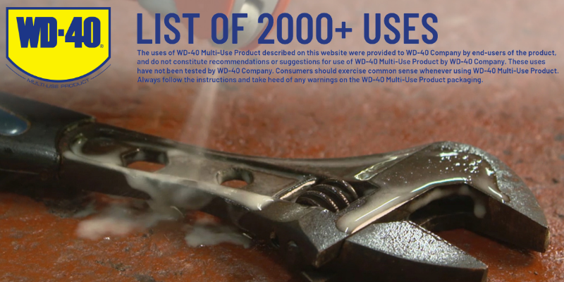 WD-40 over 2,000 uses